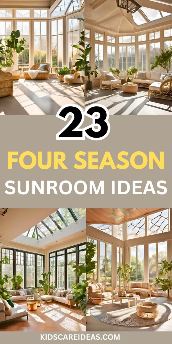 23 Four Season Sunroom Ideas to Brighten Up Your Home