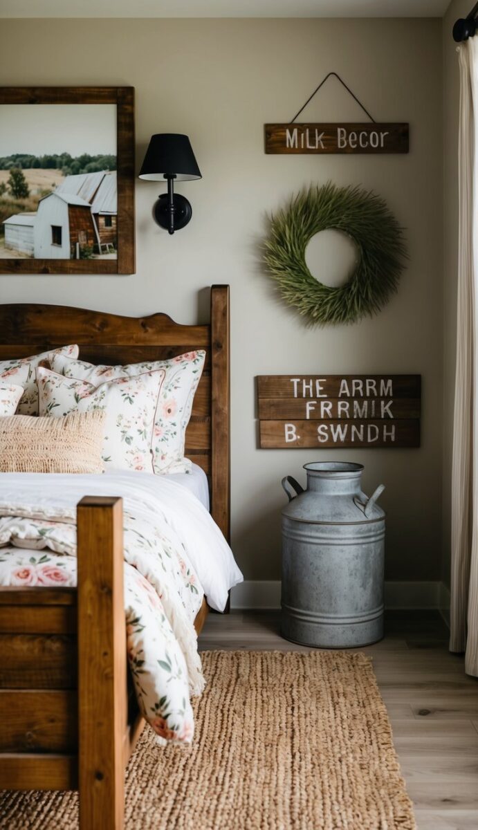 23 Country Farmhouse Bedroom Ideas to Enhance Your Cozy Retreat