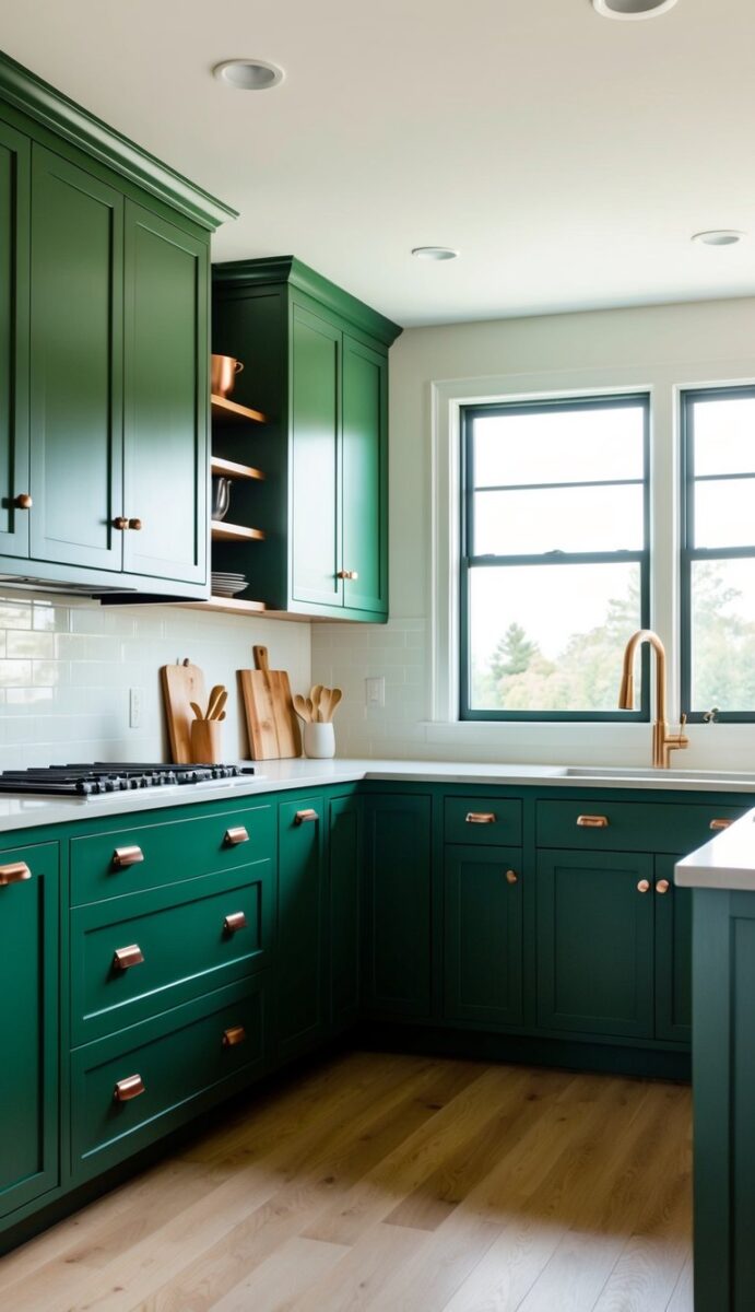 21 Green Kitchen Cabinets Ideas: Refresh Your Space with Style and ...