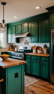 21 Green Kitchen Cabinets Ideas: Refresh Your Space with Style and ...