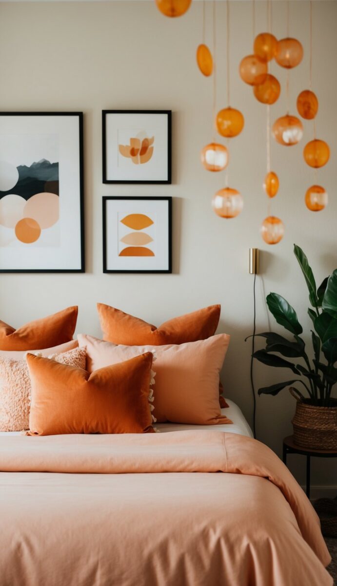 25 Orange Bedroom Ideas to Brighten Up Your Space Instantly