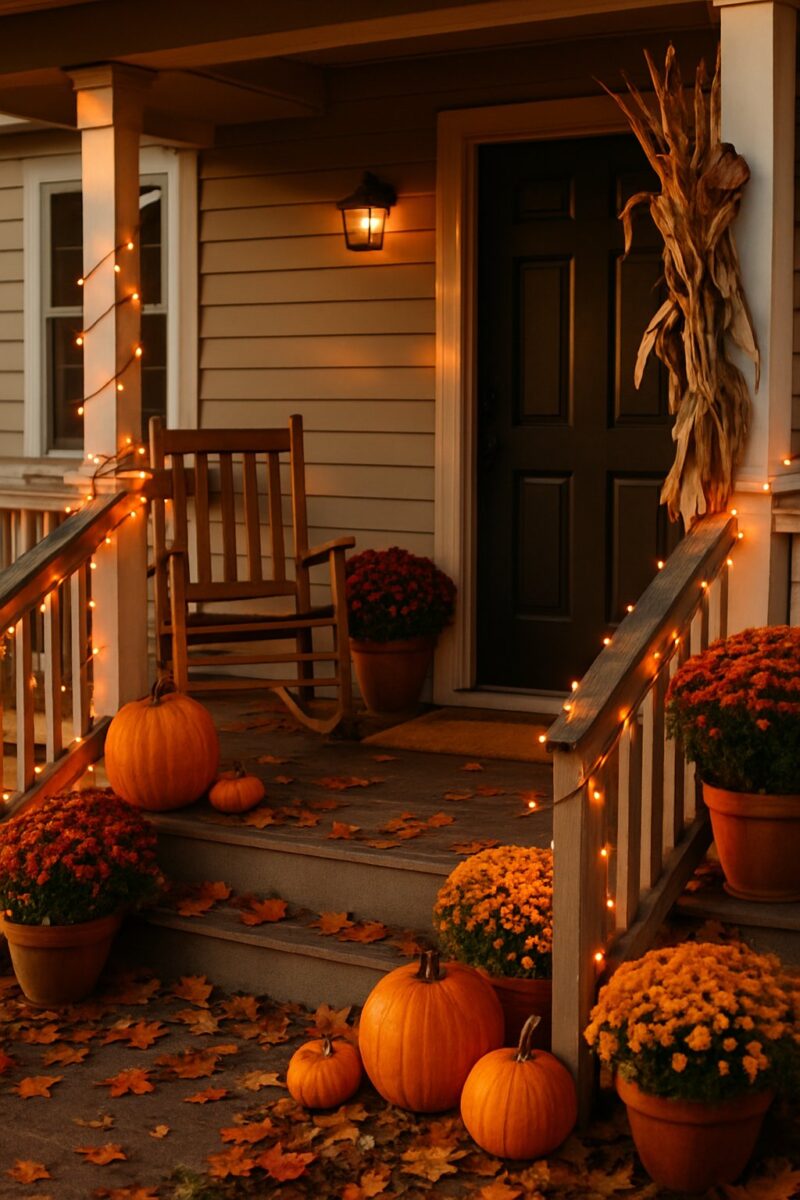 Transform Your Entry with 23 Fall Front Porch Decor Ideas