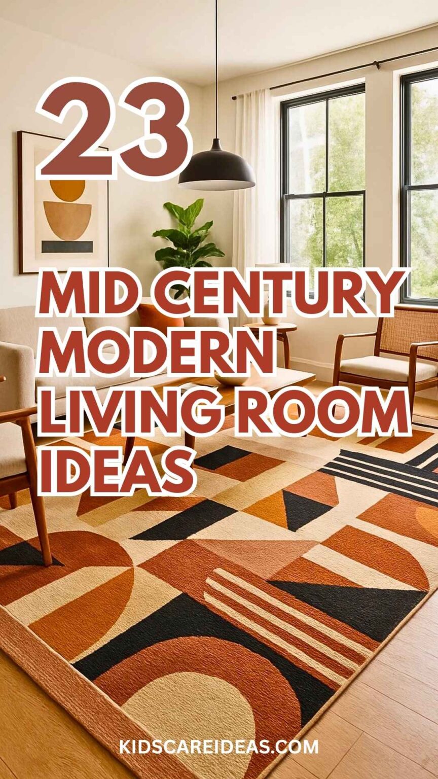 Make Your Space Insta-Worthy With 23 Mid Century Modern Living Room Ideas