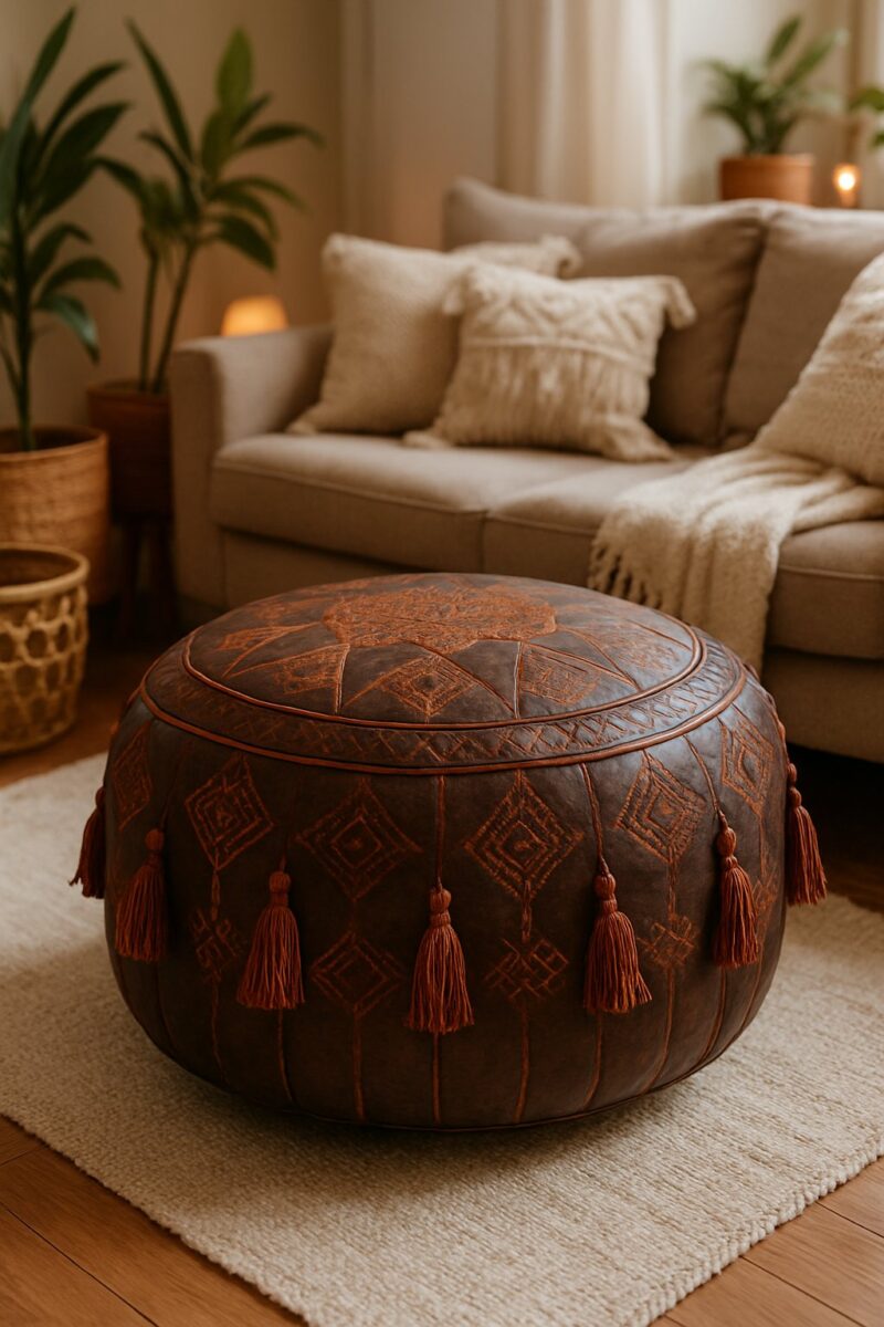 Create Cozy Style with 24 Dark Boho Living Room Ideas
