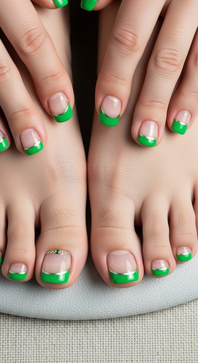 French Tip Toe Nail Ideas: 18 Stylish and Creative Designs